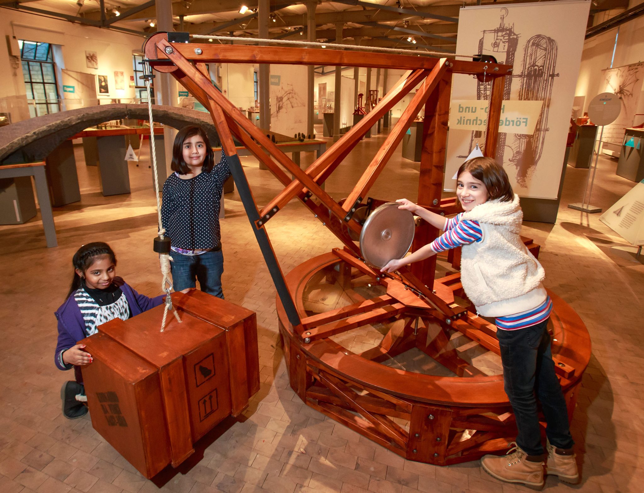 Leonardo da Vinci - Bewegende Erfindungen - Carl Bosch Museum